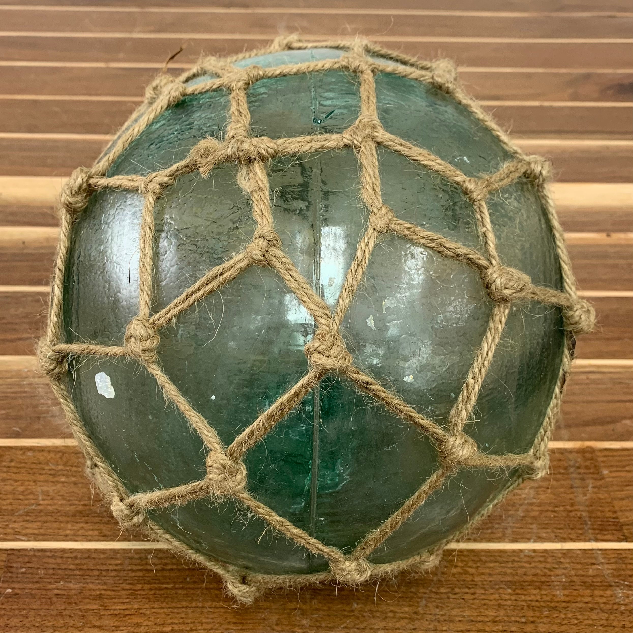 Vintage Light Green Sea Glass Float - Etsy