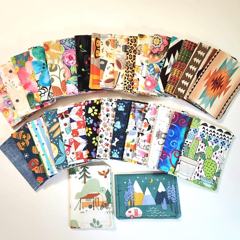 Cloth Wallet - Etsy