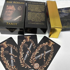 The Roman Tarot Deck - New COLLECTOR'S EDITION! - Etsy
