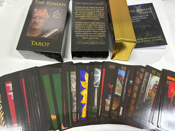 The Roman Tarot Deck - New COLLECTOR'S EDITION! - Etsy