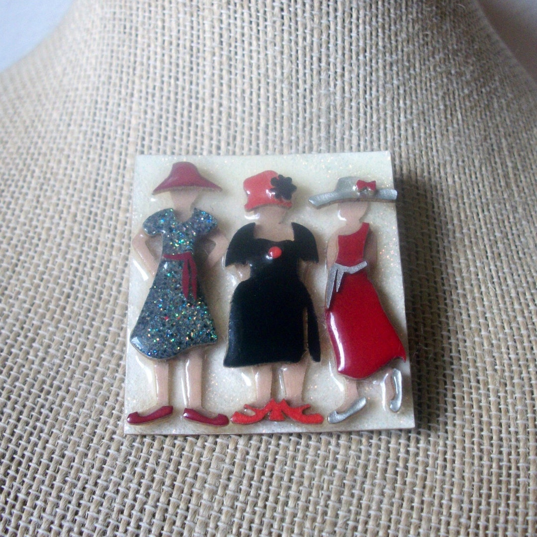 Vintage Woman Pins by Lucinda, Spring Love Celebrating Sisterhood, Best ...