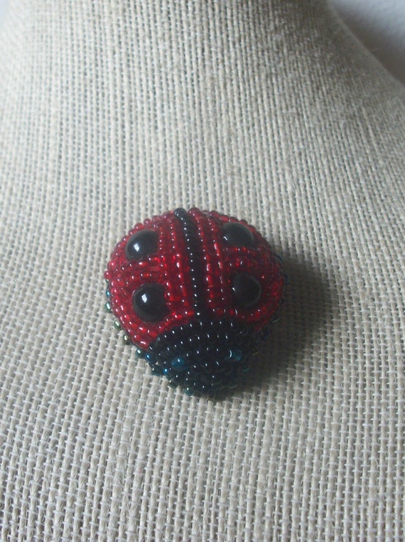 Thicker, Vintage Jewelry, Hand Crafted, Ladybug made … - Gem