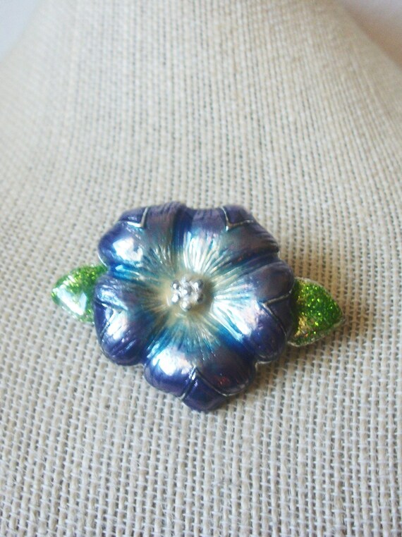 Signed dancraft pin brooch - Gem