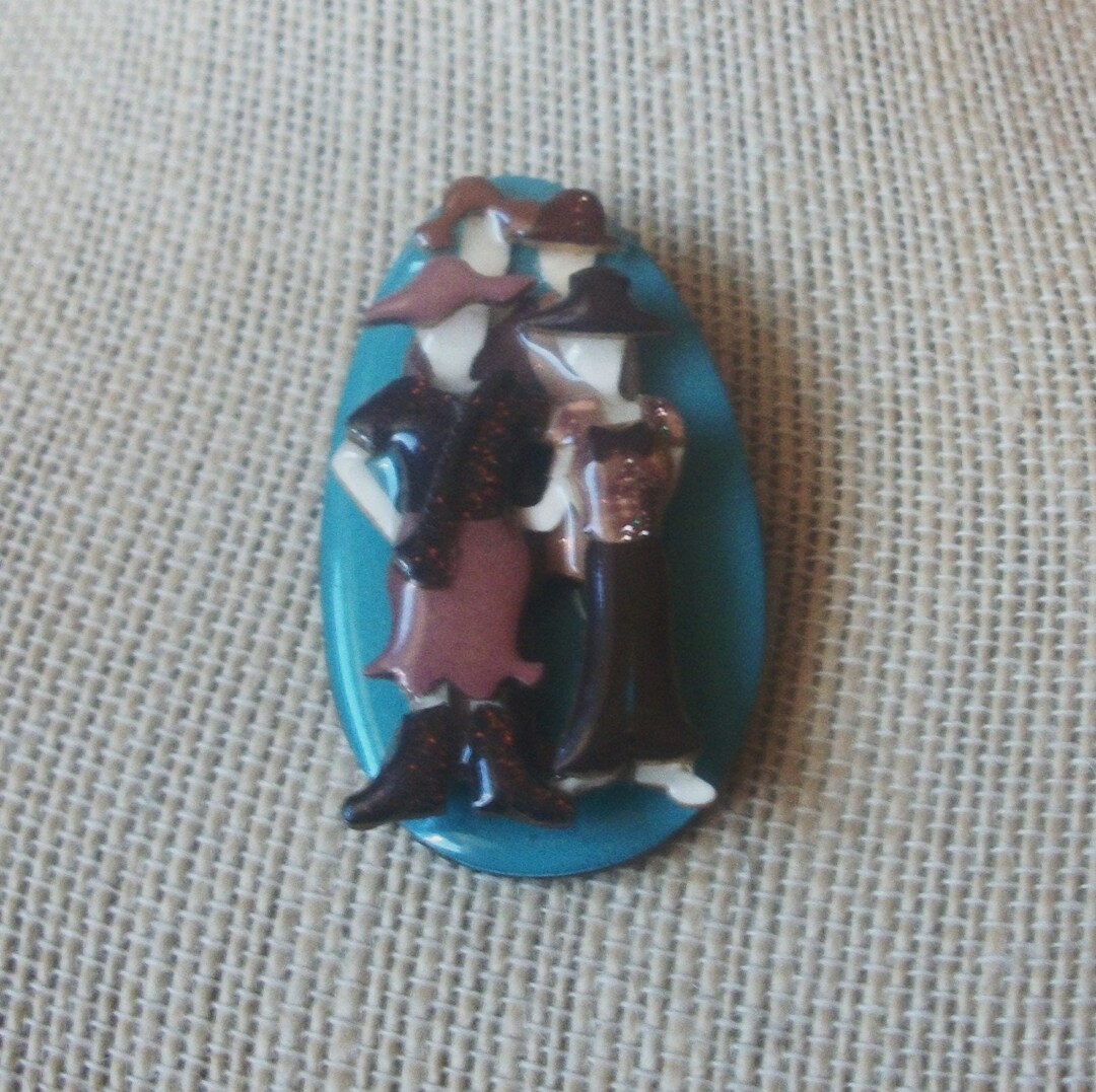 RARE Lucinda Woman Pins, Four Best Friends, for Life, Pins by Lucinda ...