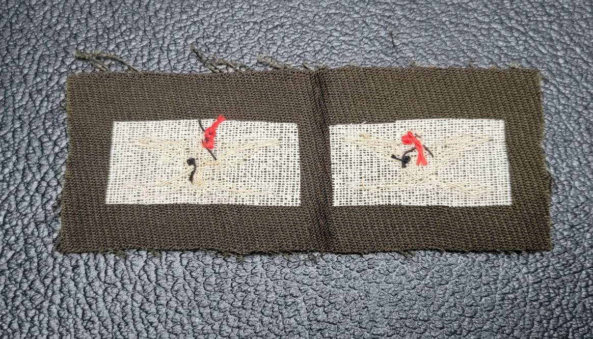 WW2 NOS Vintage Full Bird Colonel Insignia Olive Drab | Etsy