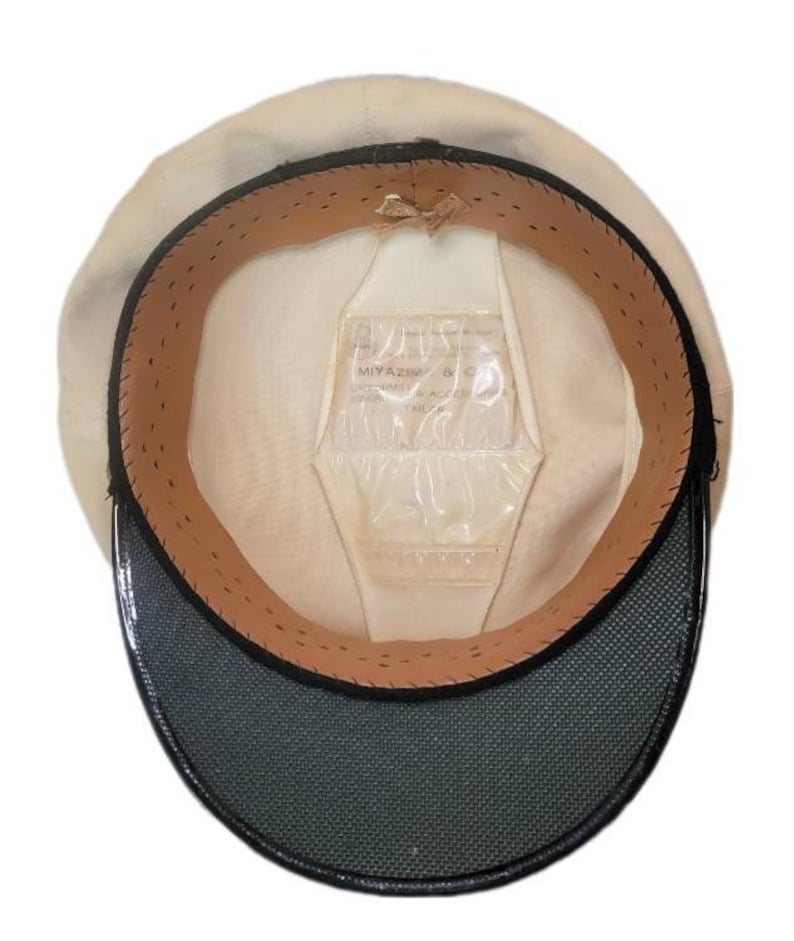 WW2 US Navy Officers Commanders Visor Service Hat Must View!!!!! - Etsy