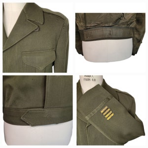 WW2 USAAF Army Officers Ike Jacket Dress Uniform Pinks & Greens Sak ...