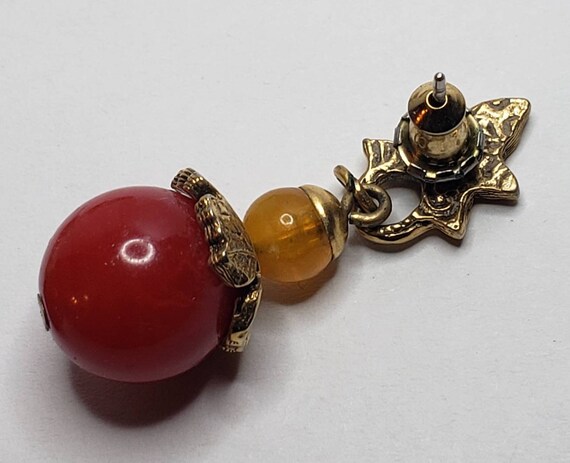 Incredible ~ Acorn & Corn ~ Drop Brooch and Earrings … - Gem