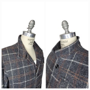 Vintage ~ Mens ~ Gusseted ~ Pleated ~ Back ~ Jacket ~ Quilted ~ Lining ...