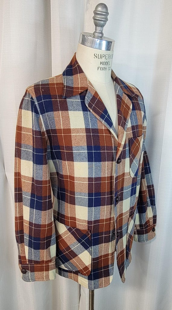 Vintage ~ Mens ~ Pendleton Jacket ~ Incredible ~ Colo… - Gem