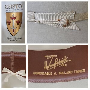 Vintage ~ Men's ~ Resistol ~ Unworn ~ Governor's ~ Fedora ~ NOS ...