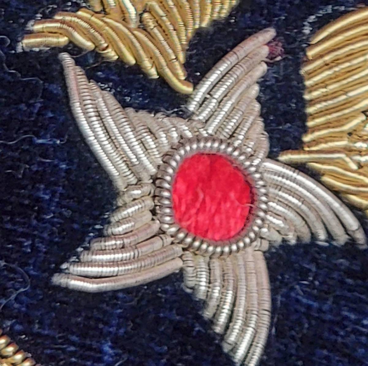 WW2 Beautiful Bullion CBI and Headquarters Shoulder Patches - Etsy