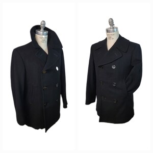 WW2 ~ Mens ~ Navy ~ Original ~ Peacoat ~ Enlisted ~ Must See!!! - Etsy