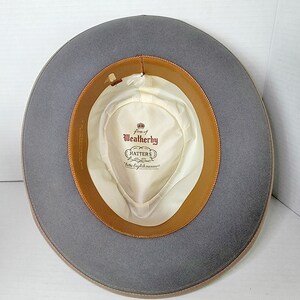 Vintage Men's Grey Fedora Noir Weatherby Hatters Must See - Etsy