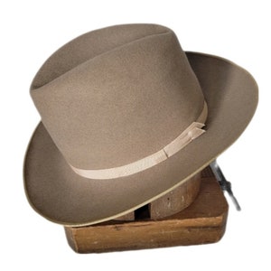 Vintage Western Cowboy Open Road Fedora Hat Must See - Etsy