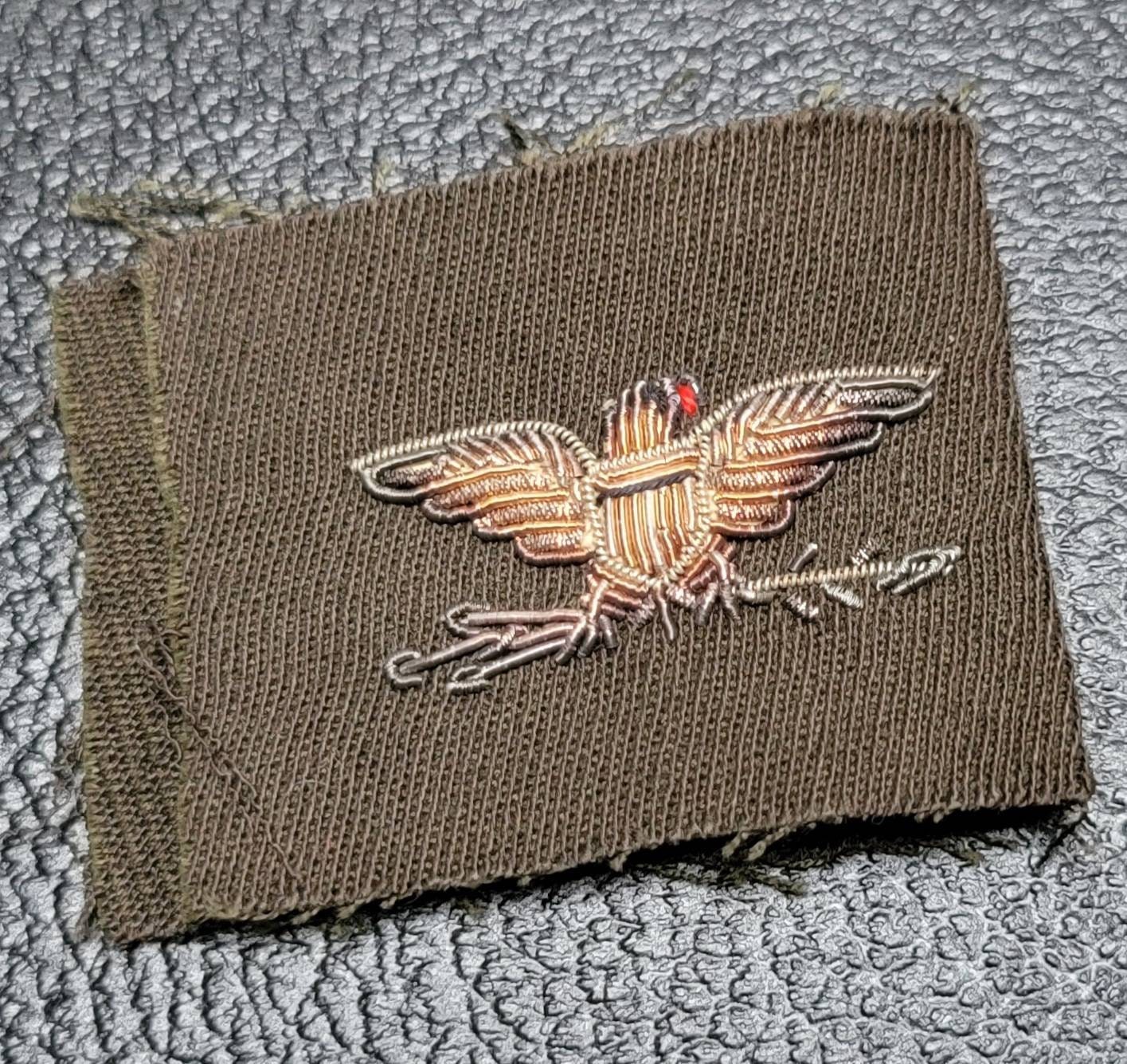 WW2 NOS Vintage Full Bird Colonel Insignia Olive Drab | Etsy