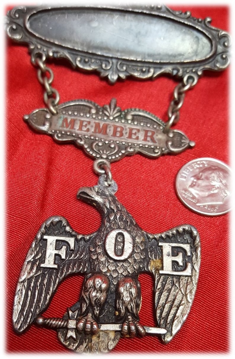 Rare FOE Fraternal Order of Eagles Historical Gem - Etsy