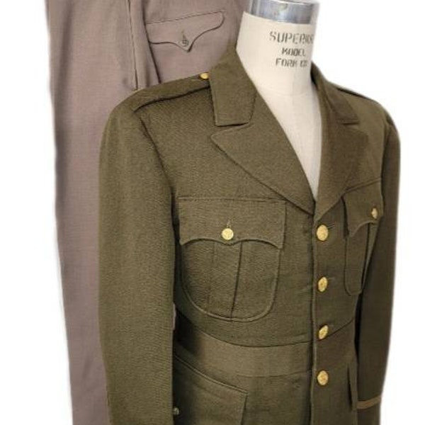 Ww2 Army Dress Uniform - Etsy