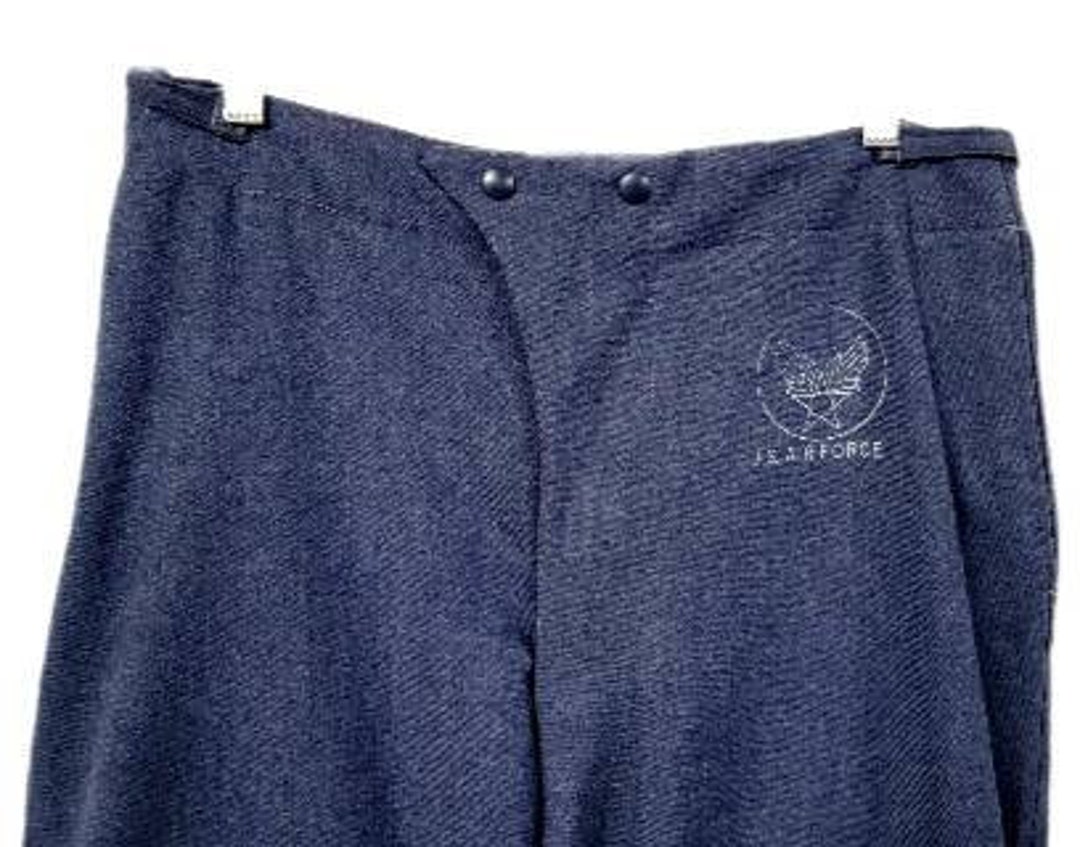 WW2 Early Post War USAF Blue Flight Pants Trousers Zipper Flyers Air ...