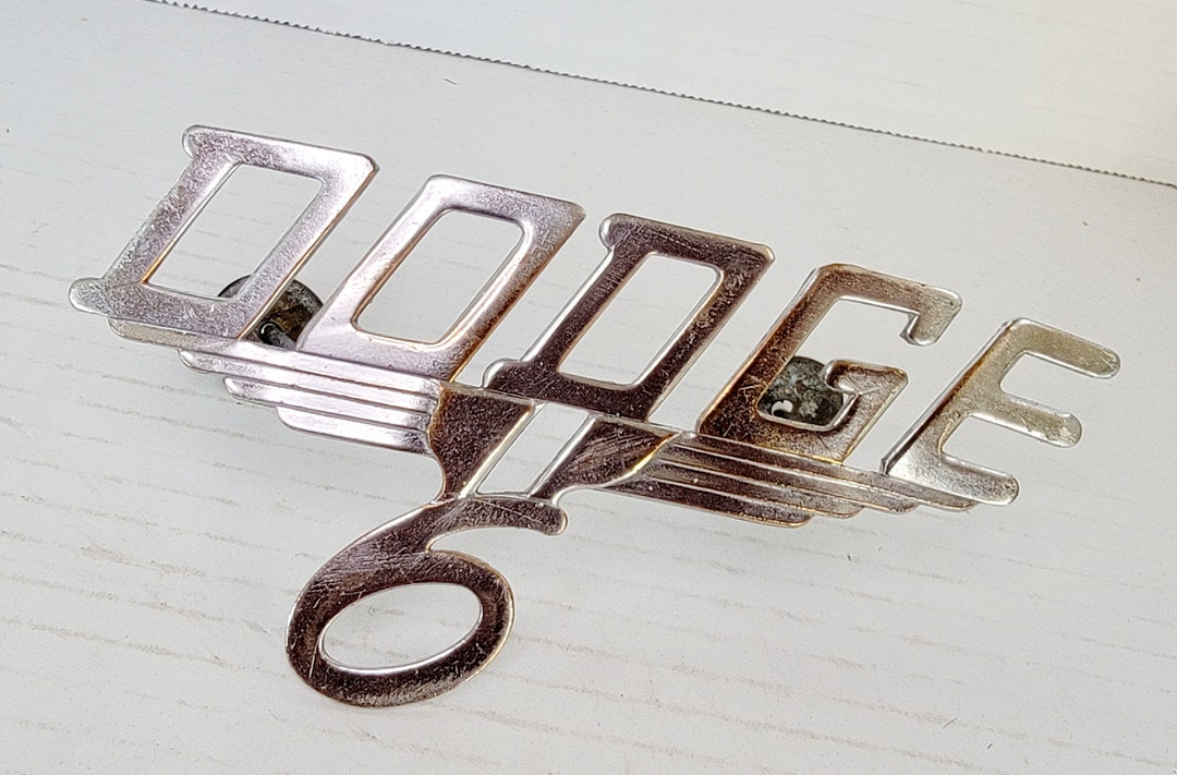 Vintage 1933 1934 Dodge 6 Radiator Badge Emblem Must See!!! - Etsy