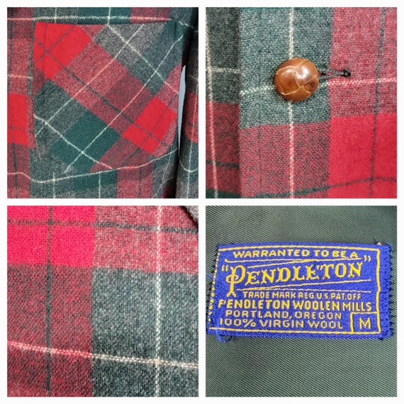 Vintage ~ Mens ~ Pendleton Jacket ~ Incredible ~ Colo… - Gem