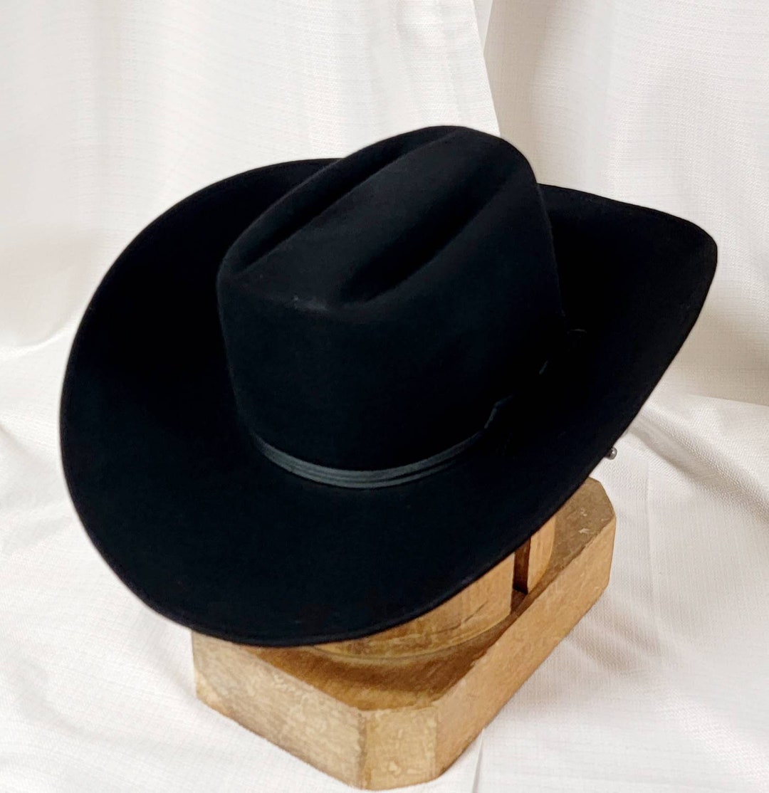 Vintage ~ Mens ~ Cowboy ~ Western ~ Ranch Wear ~ Rodeo ~ Wool Hat ...