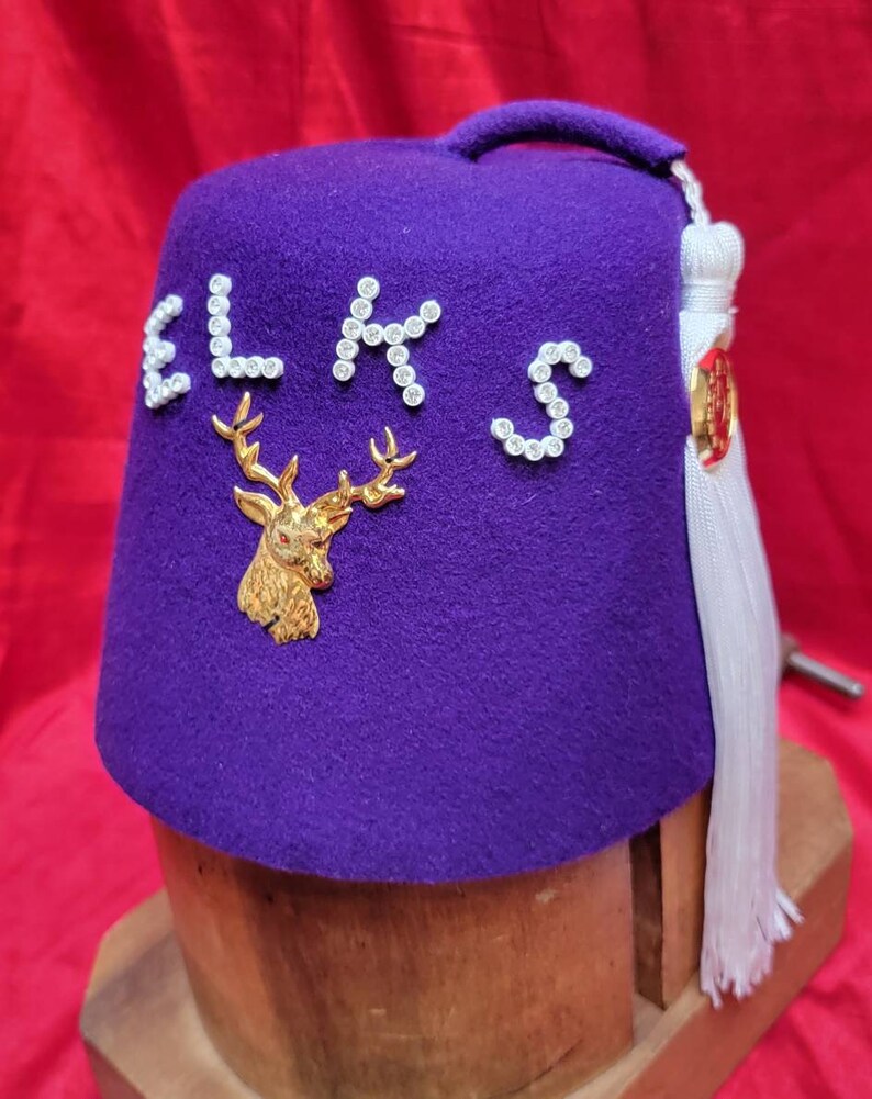 Vintage BPOE ~ Elks Lodge "fezez" ~ Case ~ His & Hers ~ Beautiful ...