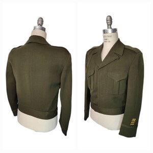 WW2 USAAF Army Officers Ike Jacket Dress Uniform Pinks & Greens Sak ...