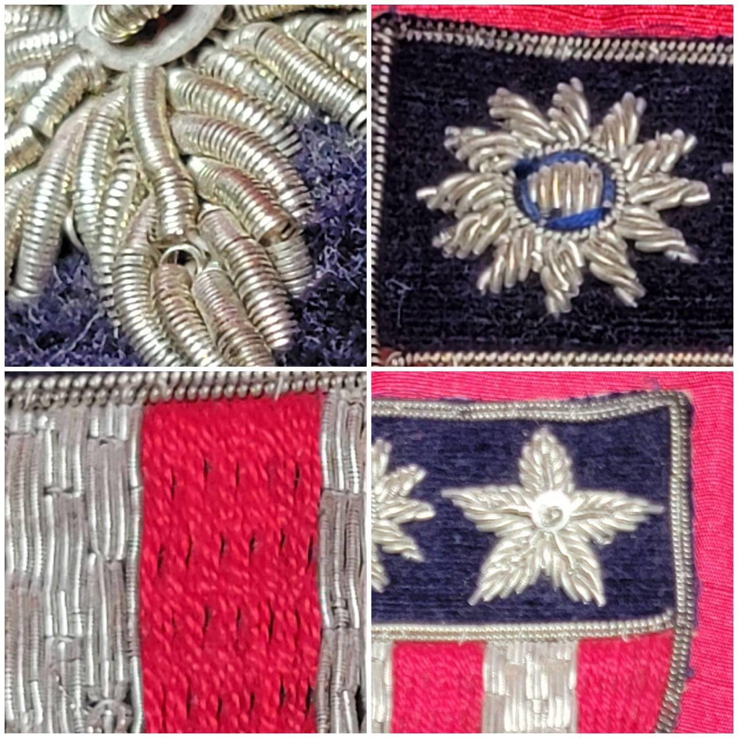 WW2 Beautiful Bullion CBI and Headquarters Shoulder Patches | Etsy