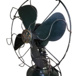 Vintage Rare Green Gold General Electric Desk Fan - Etsy