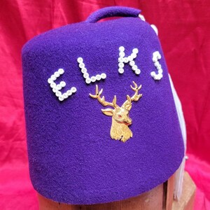 Vintage BPOE ~ Elks Lodge "fezez" ~ Case ~ His & Hers ~ Beautiful ...