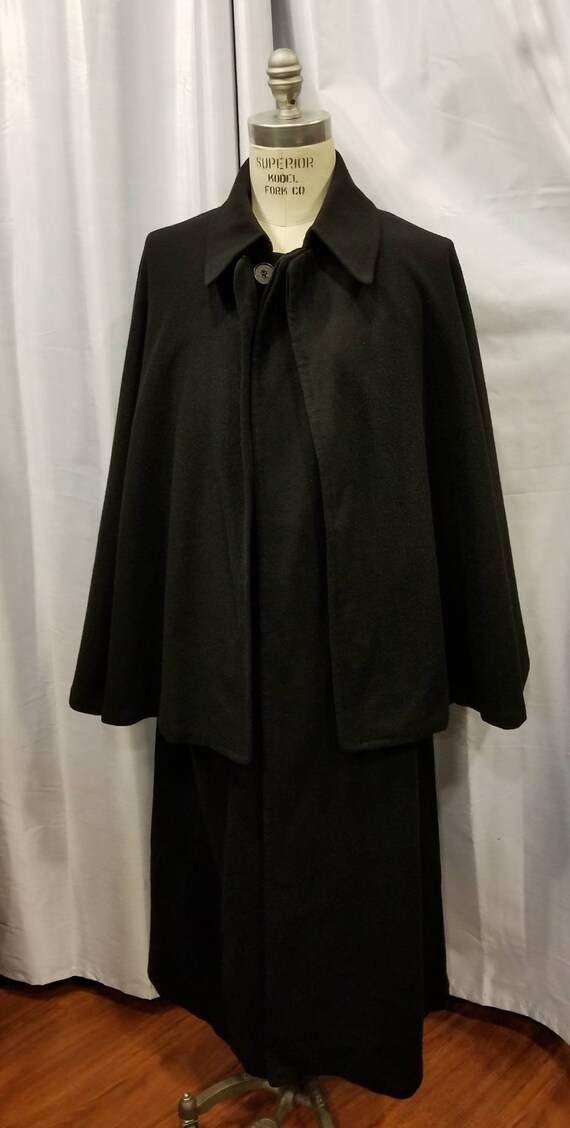 Vintage Mens Inverness Coat Scotland Yard Overcoat - Etsy