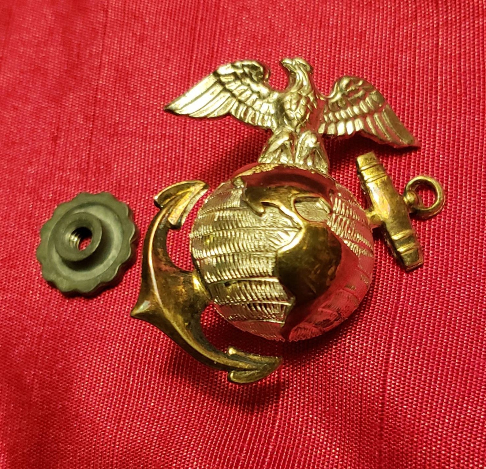 WW2 ~ USMC Officers ~ H and H ~ Collar Device ~ Viking - Great ...