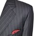 Mens ~ Baroni ~ Couture ~ Striped ~ Suit ~ Light Weight ~ Must See ...