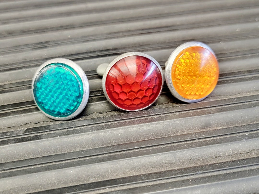 Vintage Classic Car License Plate Reflectors L@@k!!! - Etsy