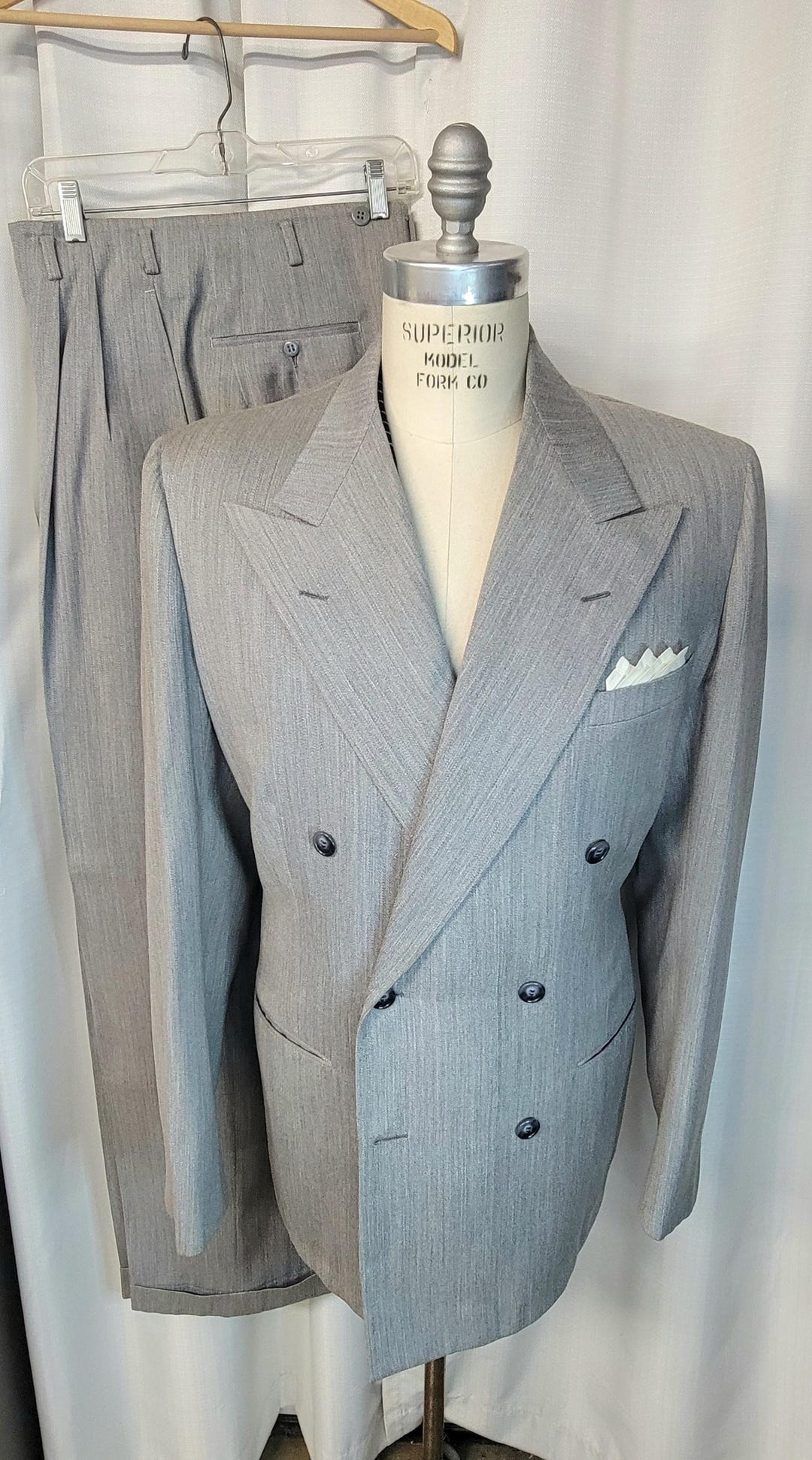 Vintage ~ Mens ~ Macintosh ~ Studio Clothes ~ Hollywood ~ Suit ~ Large ...