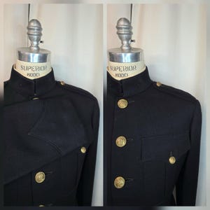 Vintage ~ WW2 ~ USMC ~ Officers ~ Dress ~ Blues ~ Beautiful ~ Original ...