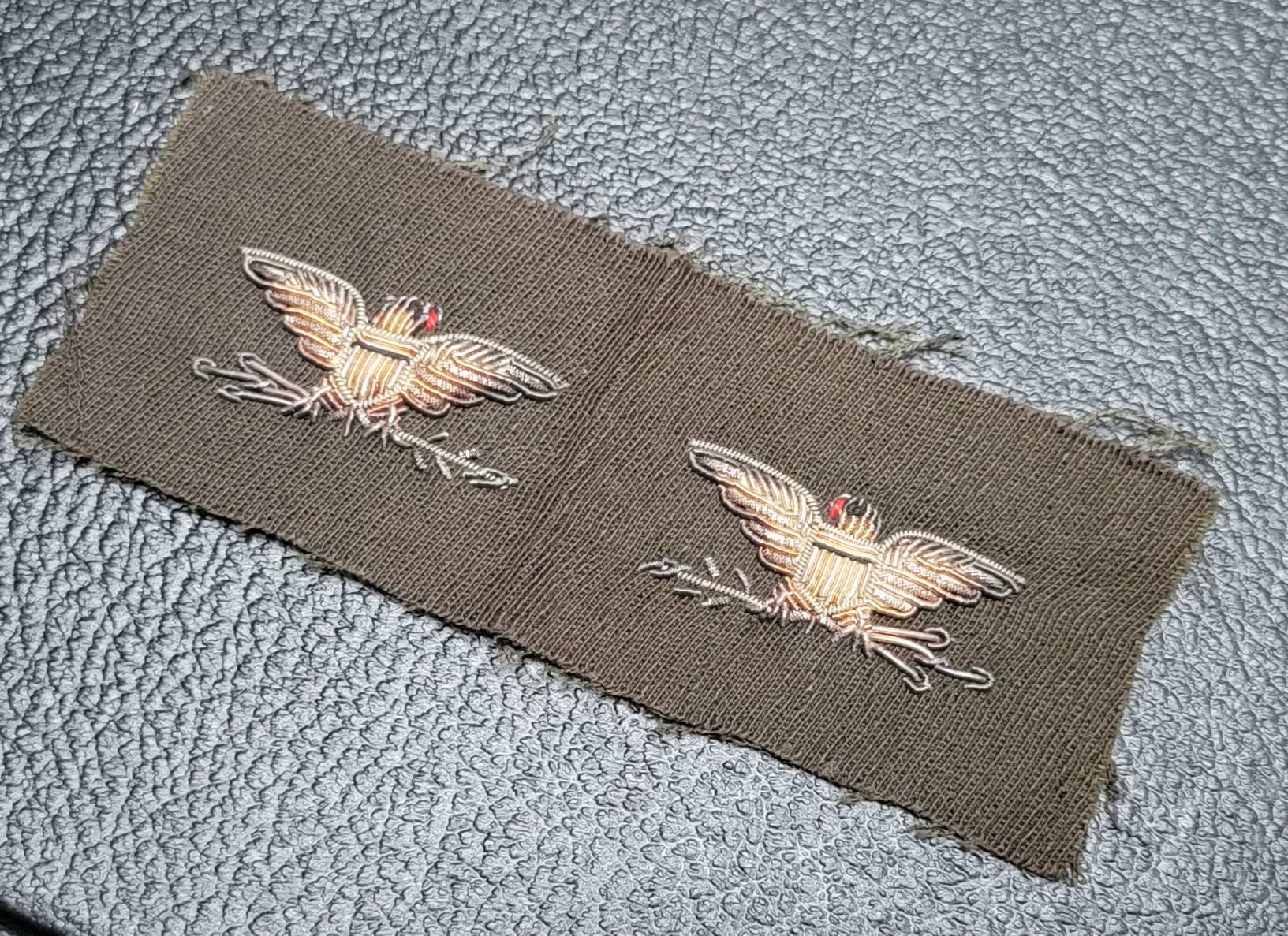 WW2 NOS Vintage Full Bird Colonel Insignia Olive Drab | Etsy