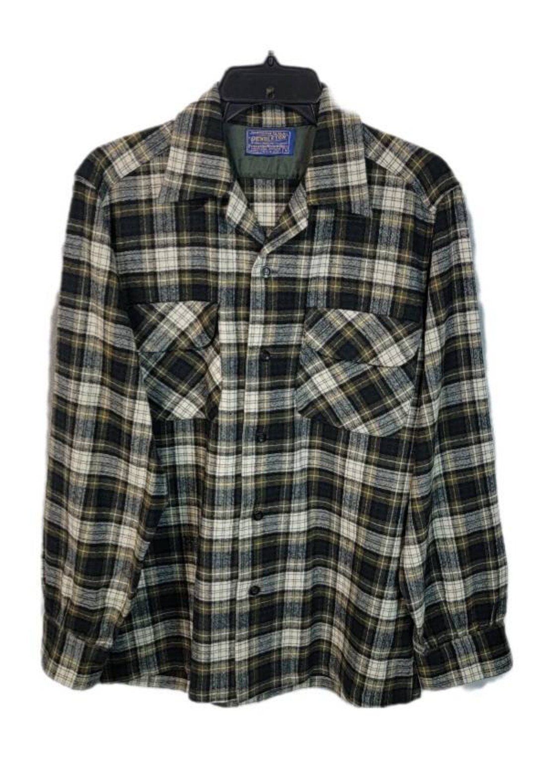 Vintage ~ Mens ~ Pendleton Shirt ~ #L11 ~ Incredible ~ Colors ~ 100% ...