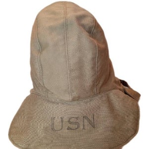 WW2 ~ US ~ Navy ~ Deck ~ Crew ~ Cap ~ ~ Navy ~ Dept ~ Nxsx 66638 ~ Must ...