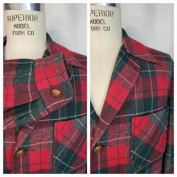 Vintage ~ Mens ~ Pendleton Jacket ~ Incredible ~ Colo… - Gem