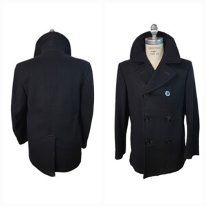 WW2 ~ Mens ~ Navy ~ Original ~ Peacoat ~ Enlisted ~ Must See!!! - Etsy