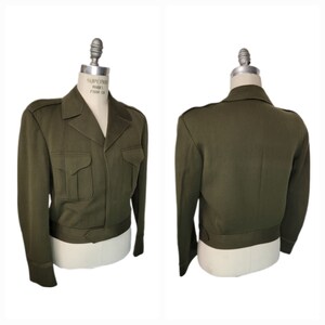 WW2 USAAF Army Officers Ike Jacket Dress Uniform Pinks & Greens Sak ...