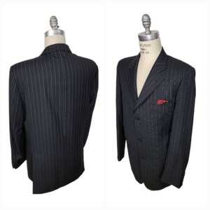 Mens ~ Baroni ~ Couture ~ Striped ~ Suit ~ Light Weight ~ Must See ...