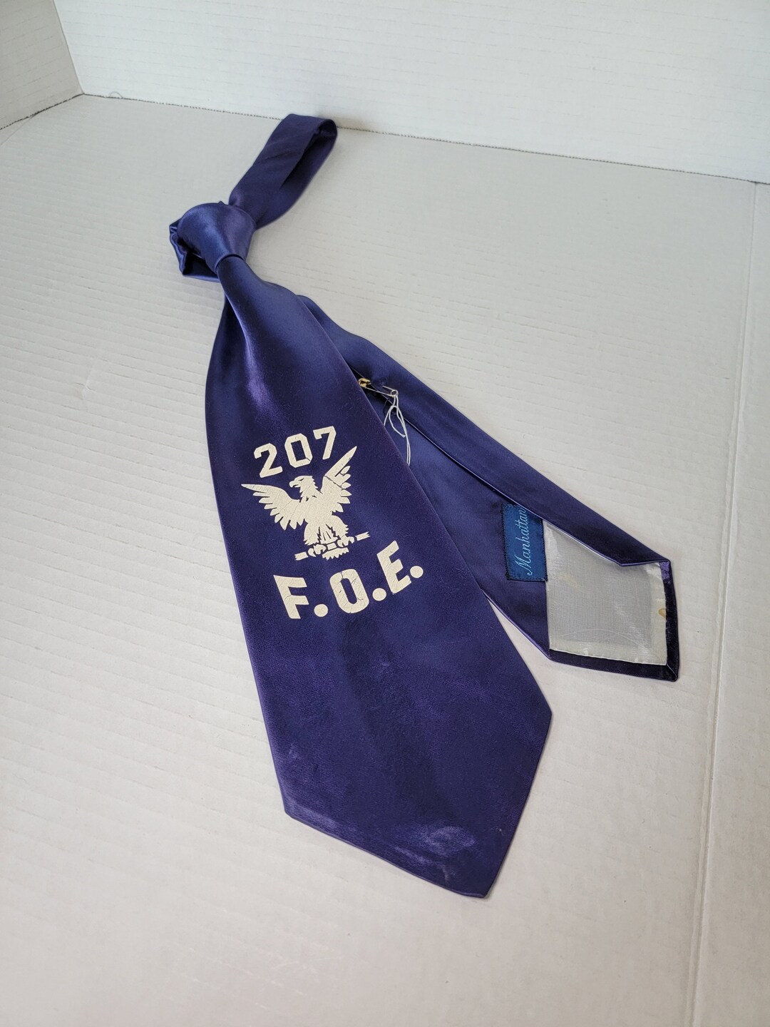 Vintage ~ Mens ~ FOE ~ Fraternal Order of Eagles ~ Necktie ~ 207 ~ Tie ...