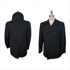 WW2 ~ Mens ~ Navy ~ Original ~ Peacoat ~ Enlisted ~ Must See!!! - Etsy