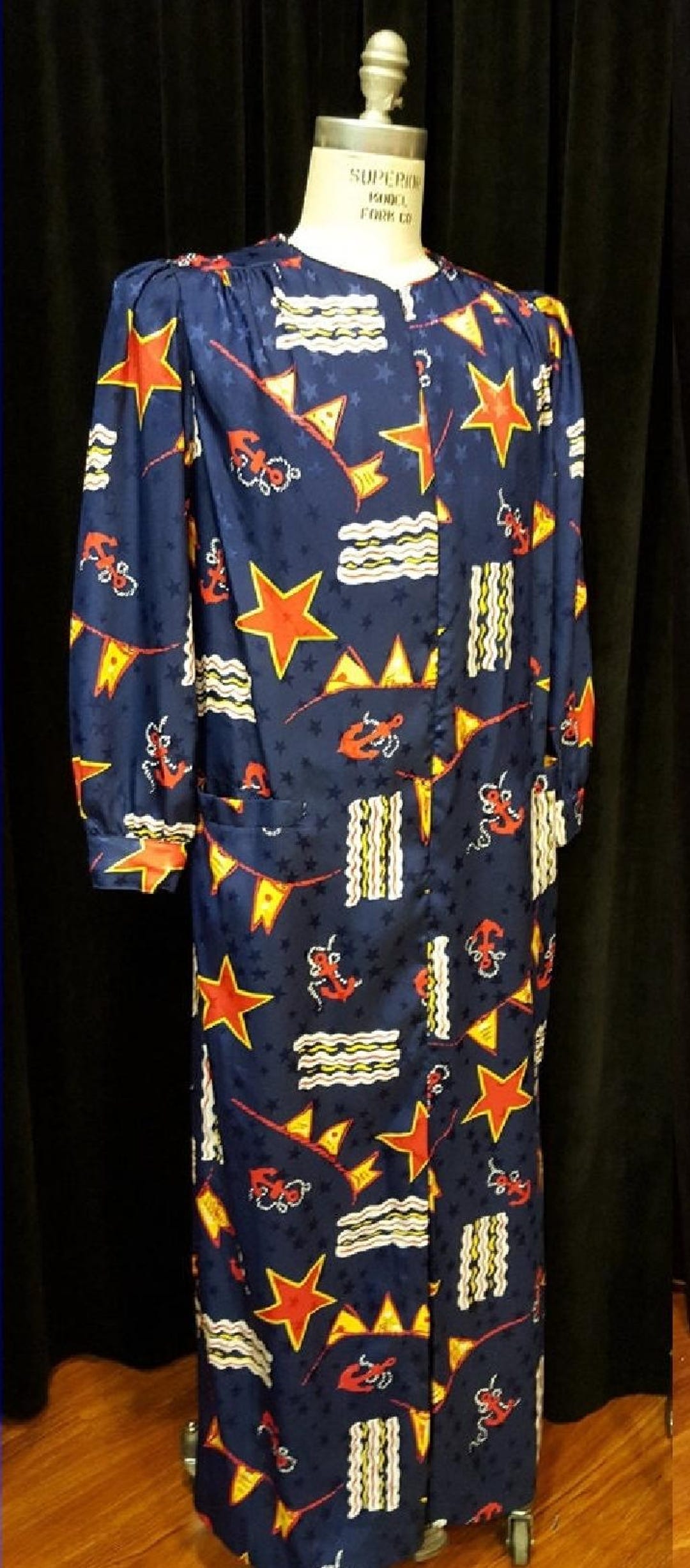 Vintage Nautical Print ~ Yacht Wear ~ Cruise ~ Hampton's ~ Newport ...