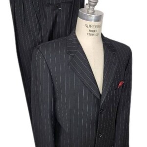 Mens ~ Baroni ~ Couture ~ Striped ~ Suit ~ Light Weight ~ Must See ...