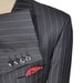Mens ~ Baroni ~ Couture ~ Striped ~ Suit ~ Light Weight ~ Must See ...