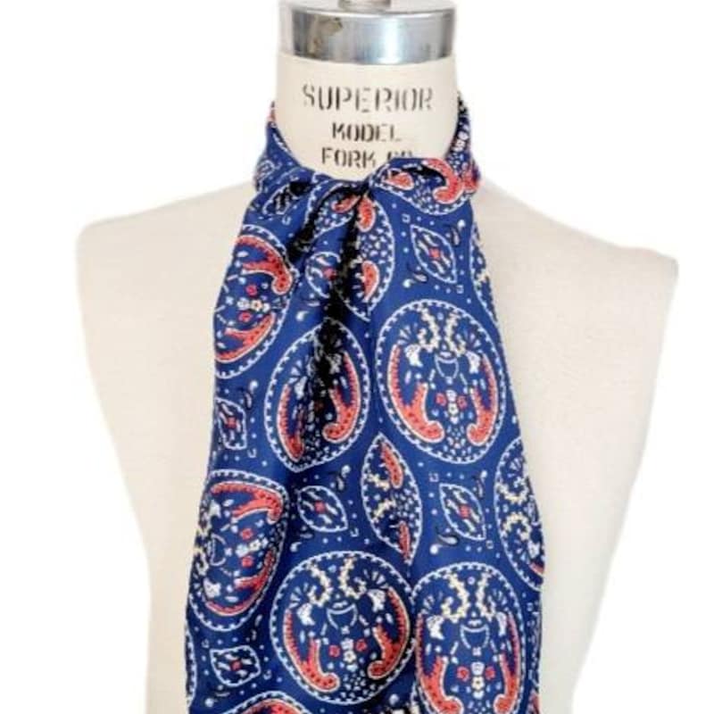 Ascot Scarf - Etsy